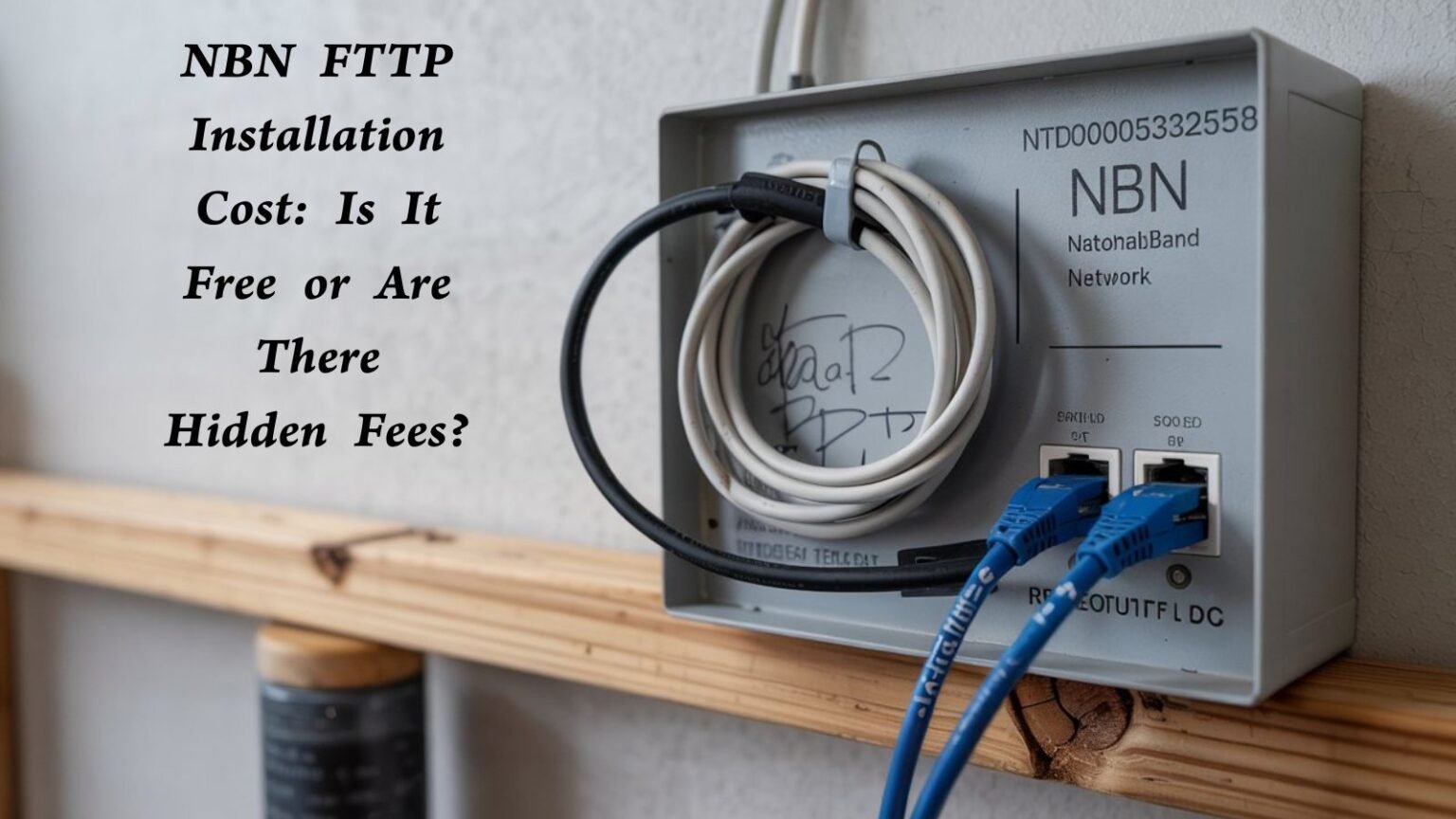 NBN FTTP Installation: Is It Free or Are There Hidden Fees?