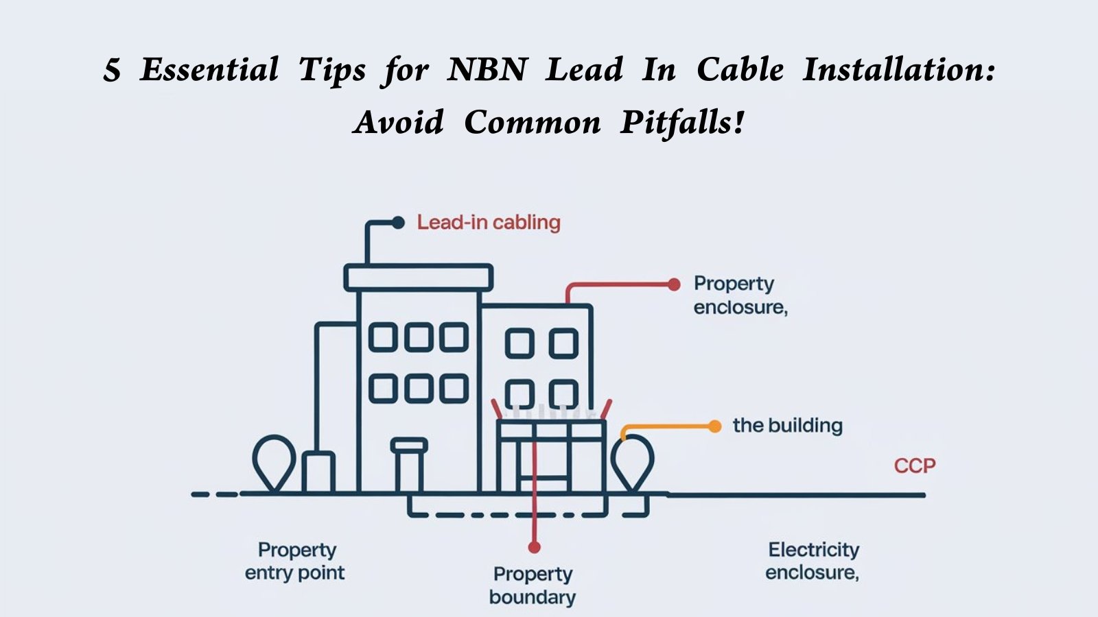 5 Essential Tips for NBN Lead In Cable Installation